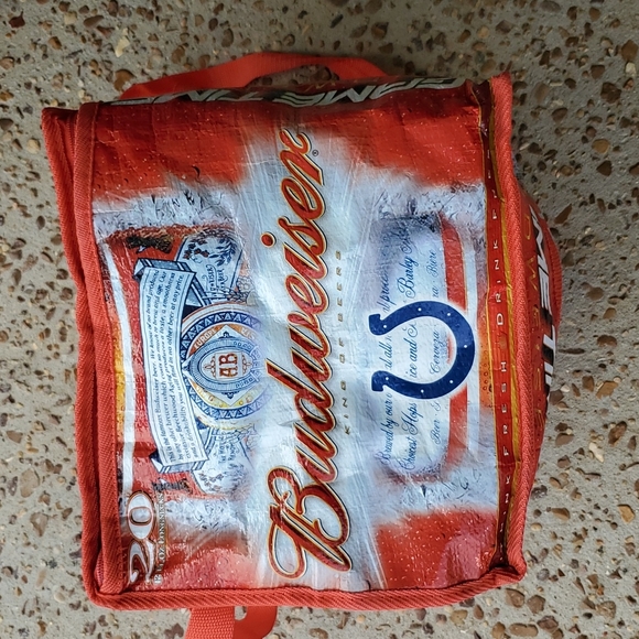 ANHEUSER,-BUSCH BUDWEISER | Bags | Budweiser Insulated Cooler Bag ...